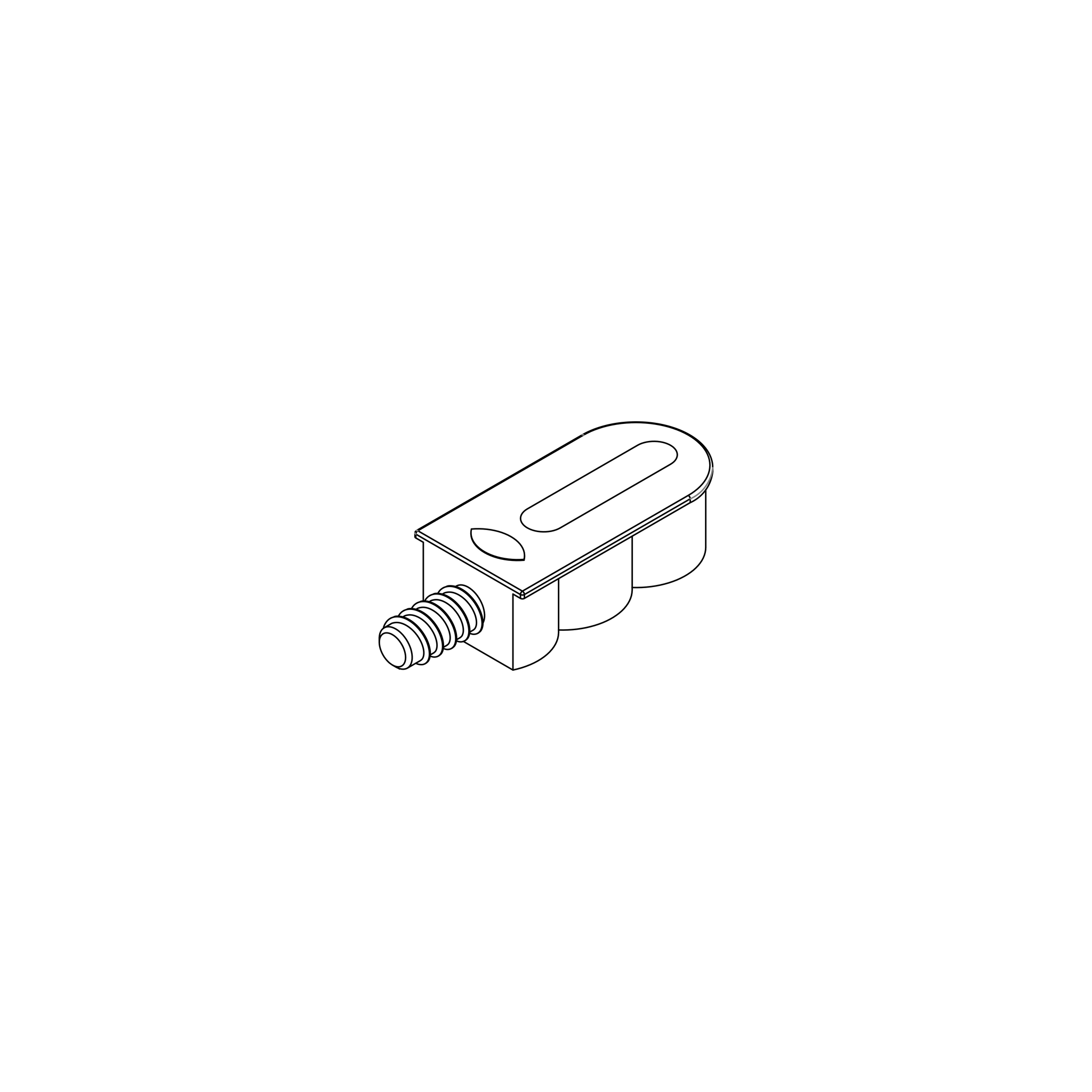 Lamello - Cabineo 12 Furniture Connector Ready To Assemble - 33.8mm L × ...