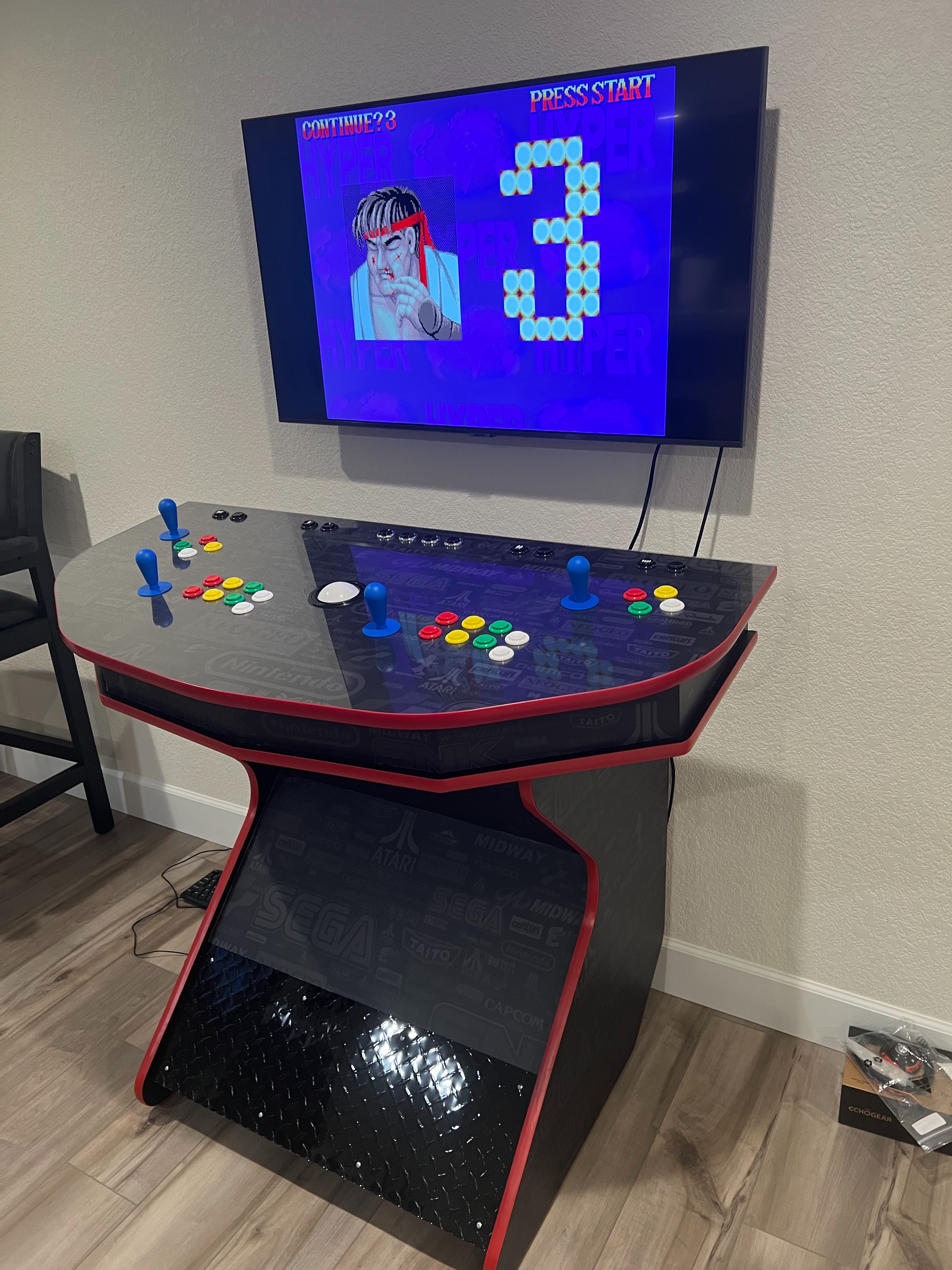 4 Player Pedestal Arcade Created by Eric93 — 4 player pedestal arcade ...