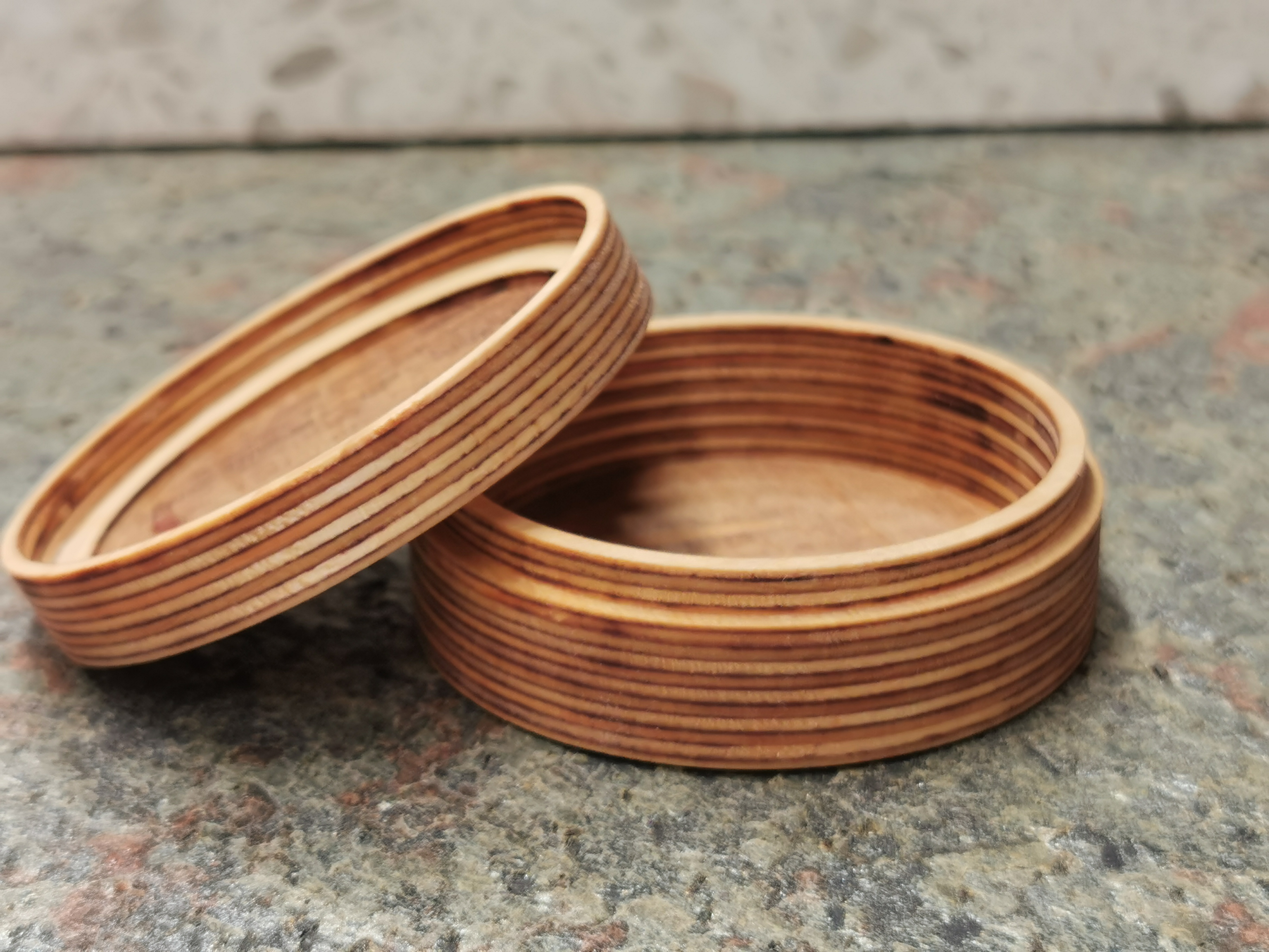 SNUS BOX Created by Simen — 70mm D, round plywood box, perfect fit with ...