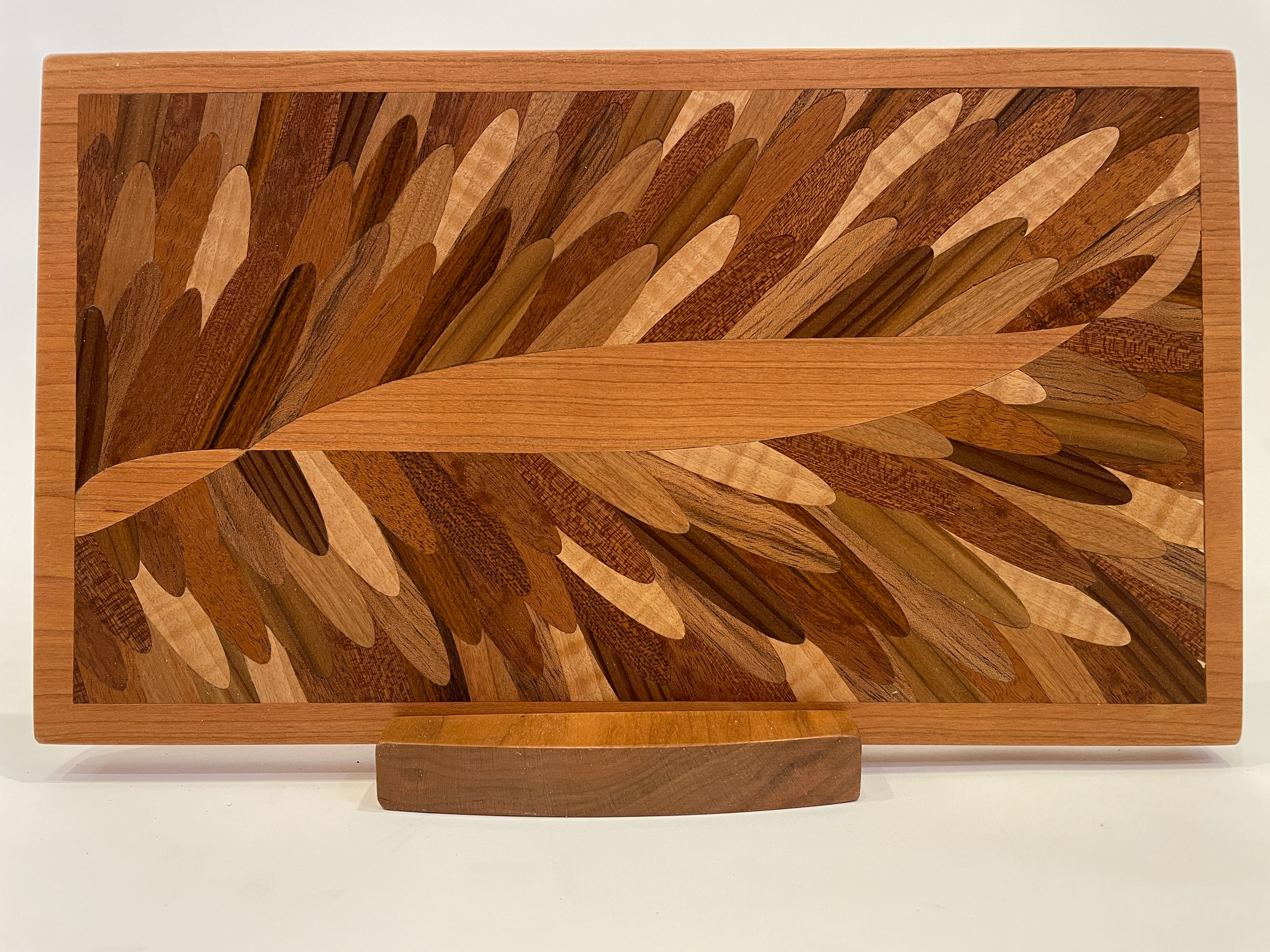 Veneer Parquetry Feather Created by Michael_B — Design created with ...