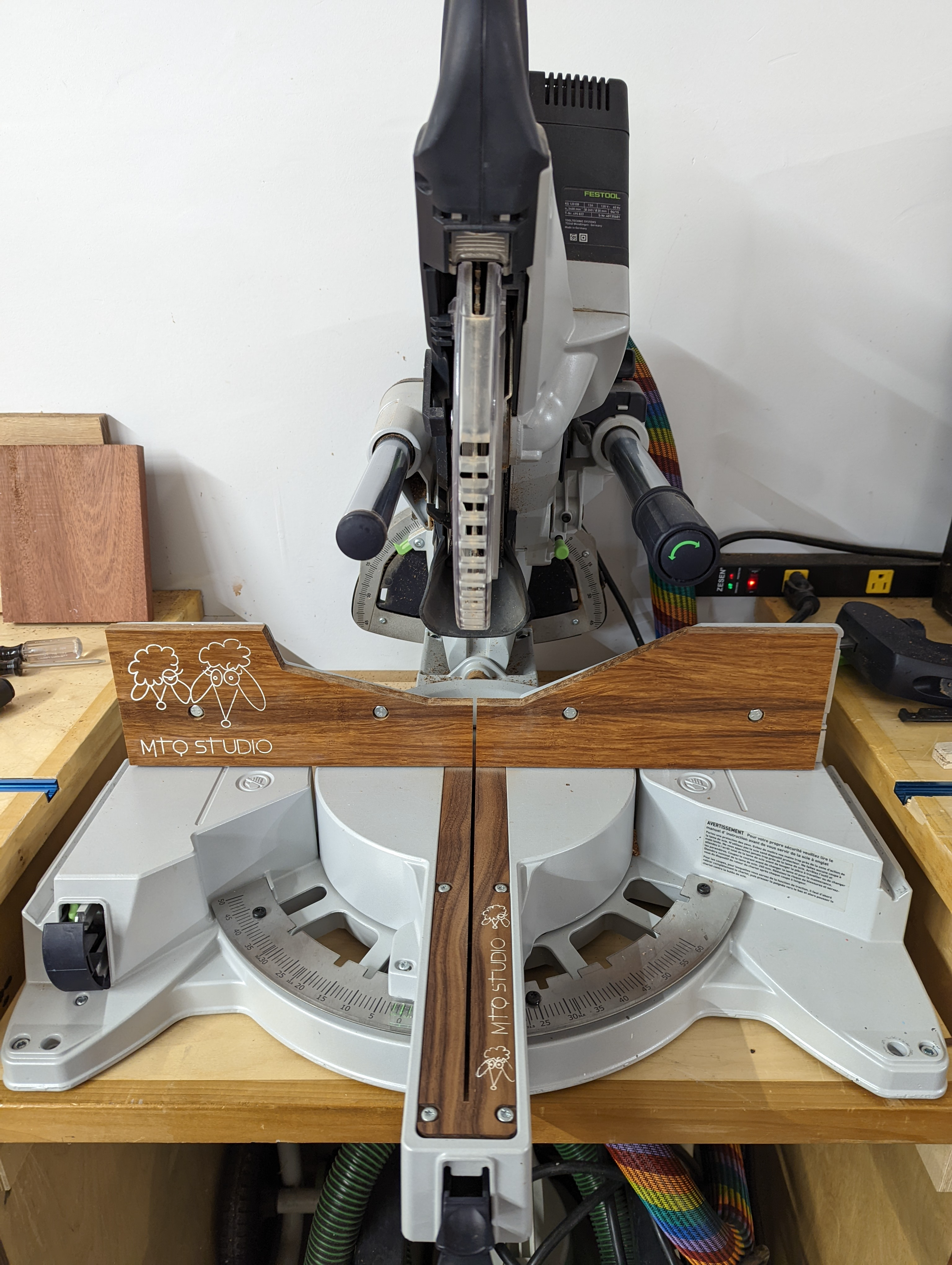 Sacrificial Fence for Kapex 120 EB Created by Plistumi — I got tired of ...