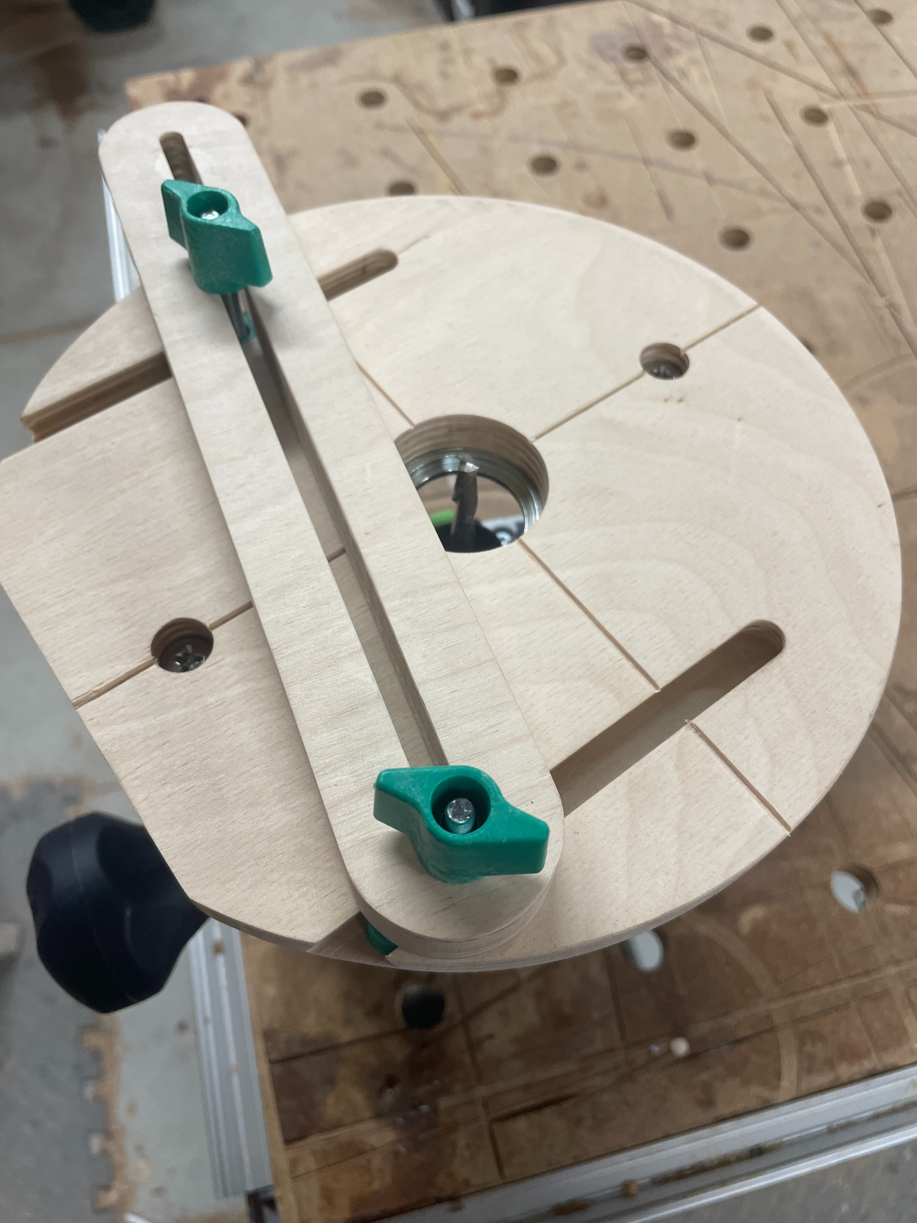 Festool OF 1400 Router MicroJig Edge Guide Created by Shawn — Quick and ...