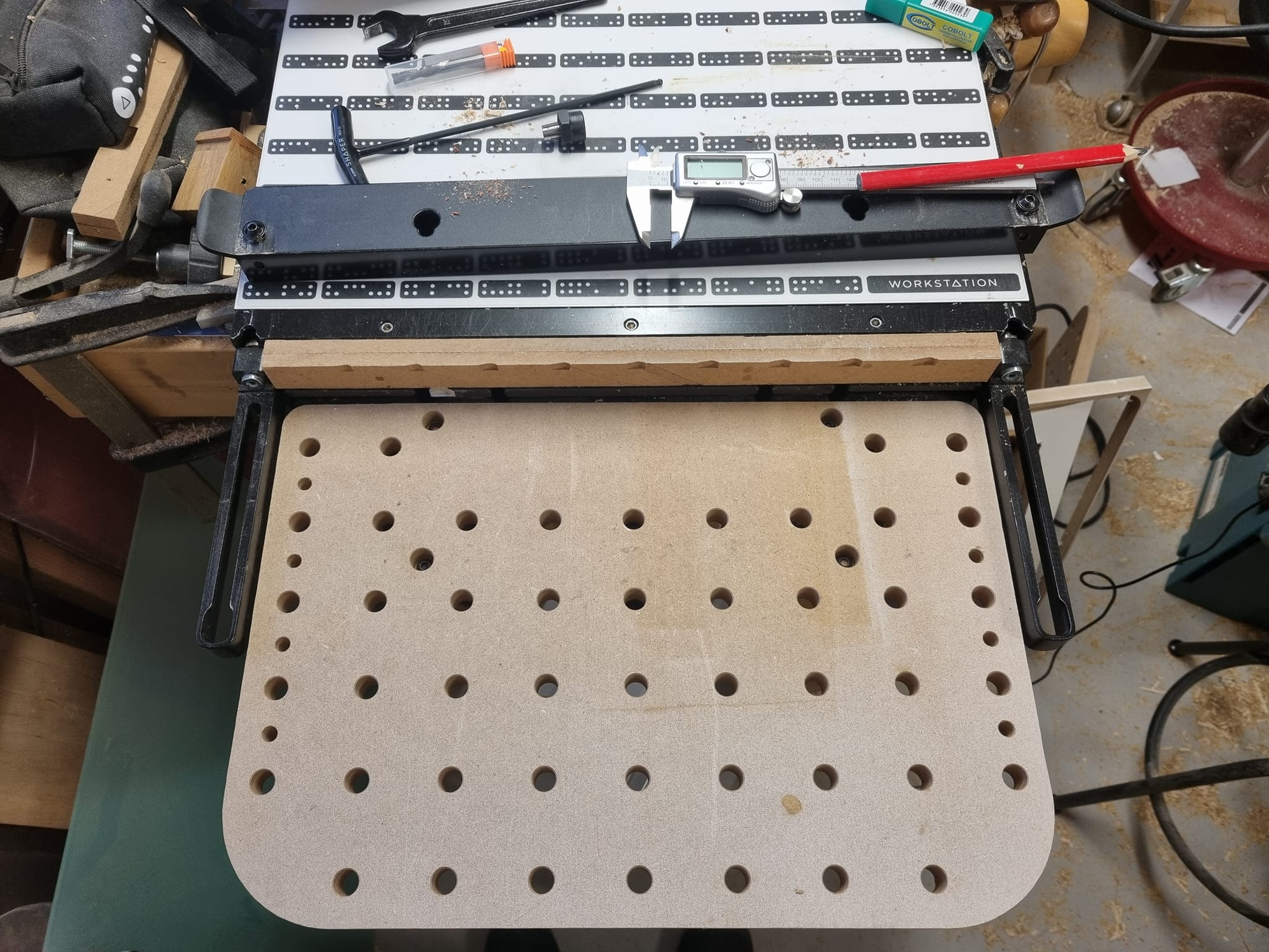 Workstation MFT style top and clamps Created by Fredrik3 — Since i ...