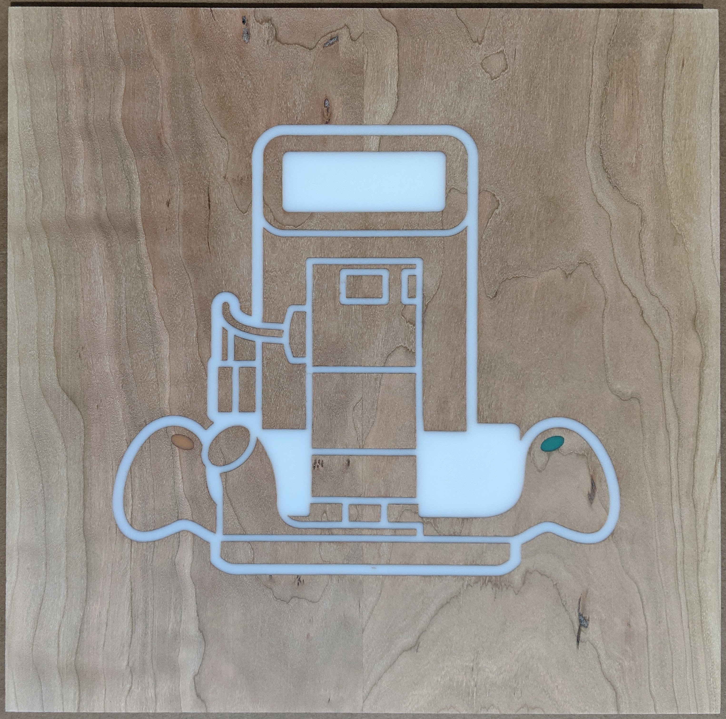 Origin_Sign Created by Sam — A 12" Origin sign we showcased as a resin ...