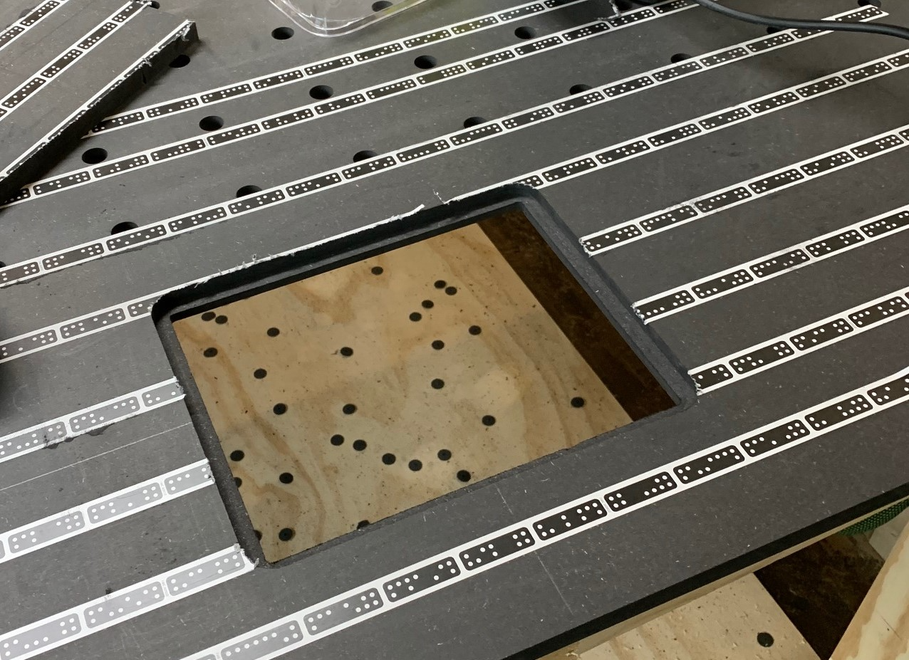 Incra MagnaLOCK Router Plate Hole Template Created by JAB_Netherlands ...