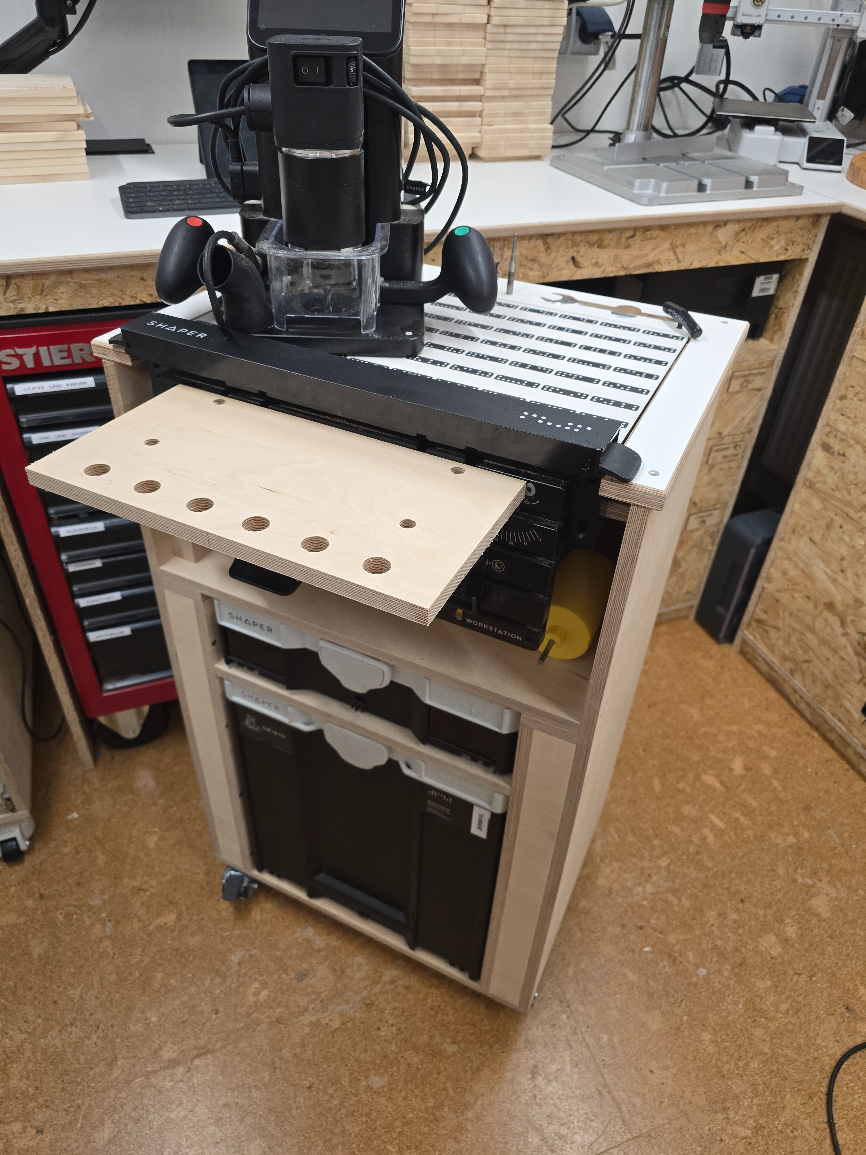 Shaper Workstation Cart small