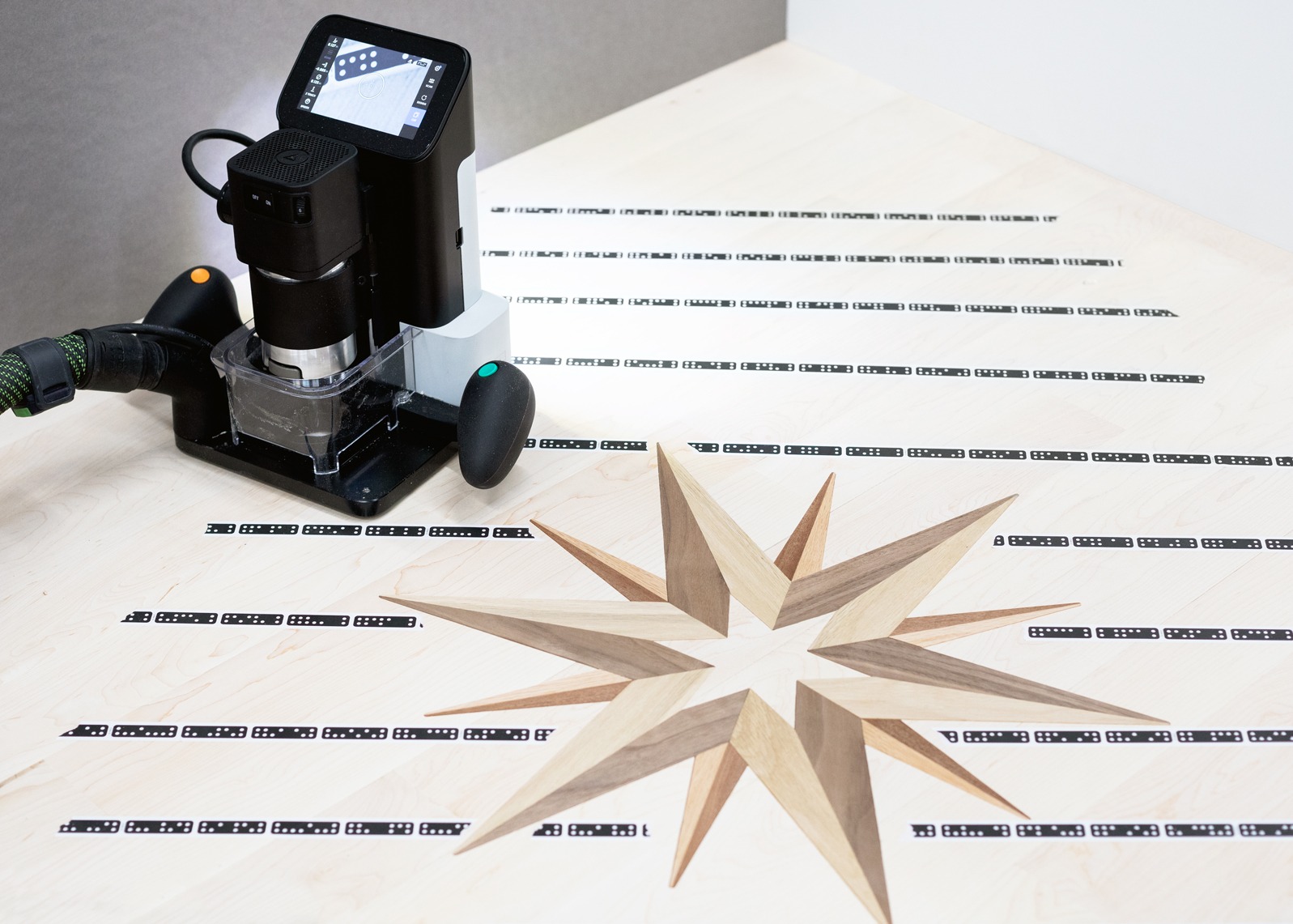 12-Pointed Star Inlay for Hardwood Floor Created by Stilwell — A ...