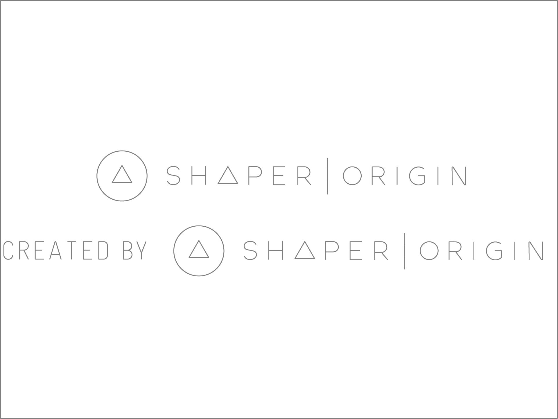 Shaper Origin Engrave Created by ShaperA — Engrave your newest project ...